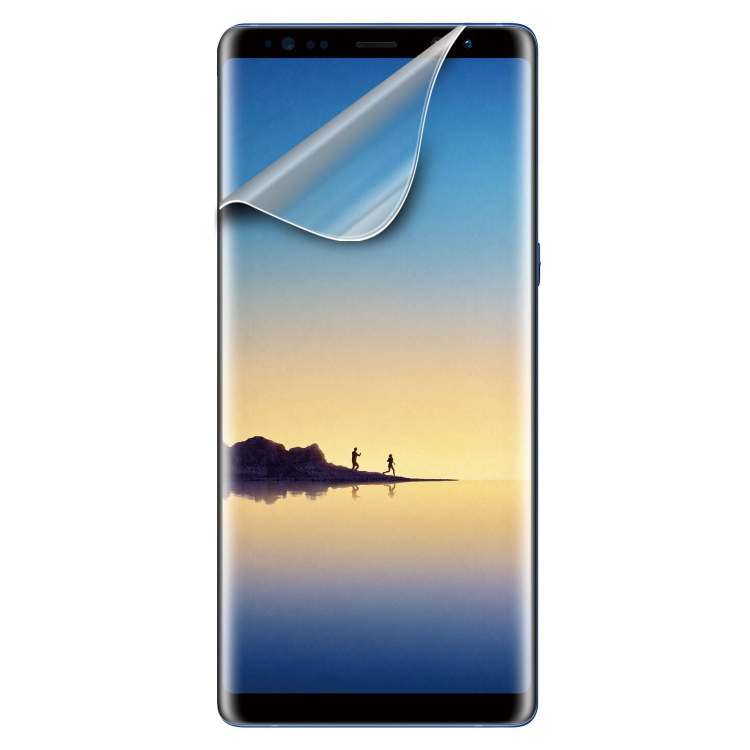 ONN ™ Curved Edge Samsung Galaxy Note8 2 Pack Screen Protectors ...