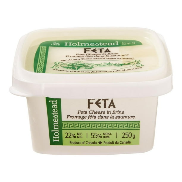 Fromage féta dans la saumure Holmestead - Walmart.ca