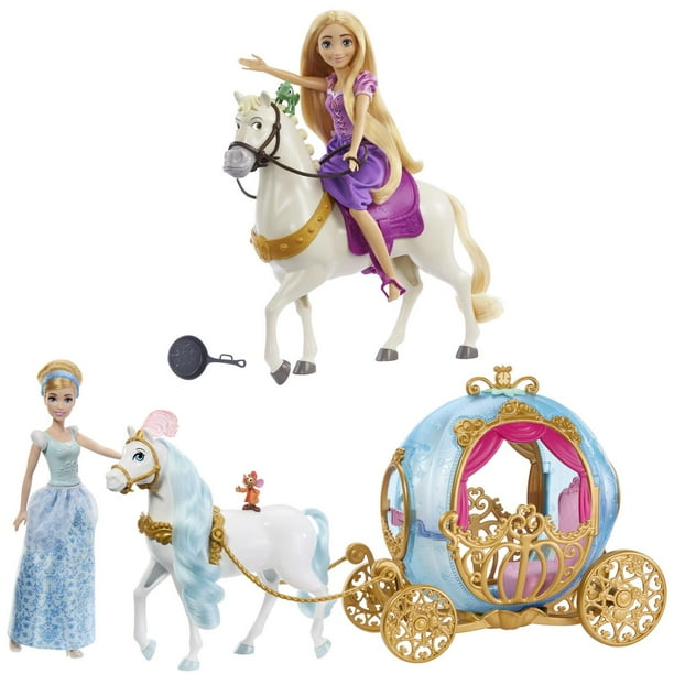 Disney Princess Bundle - Rapunzel & Maximus and Cinderella's Magical ...