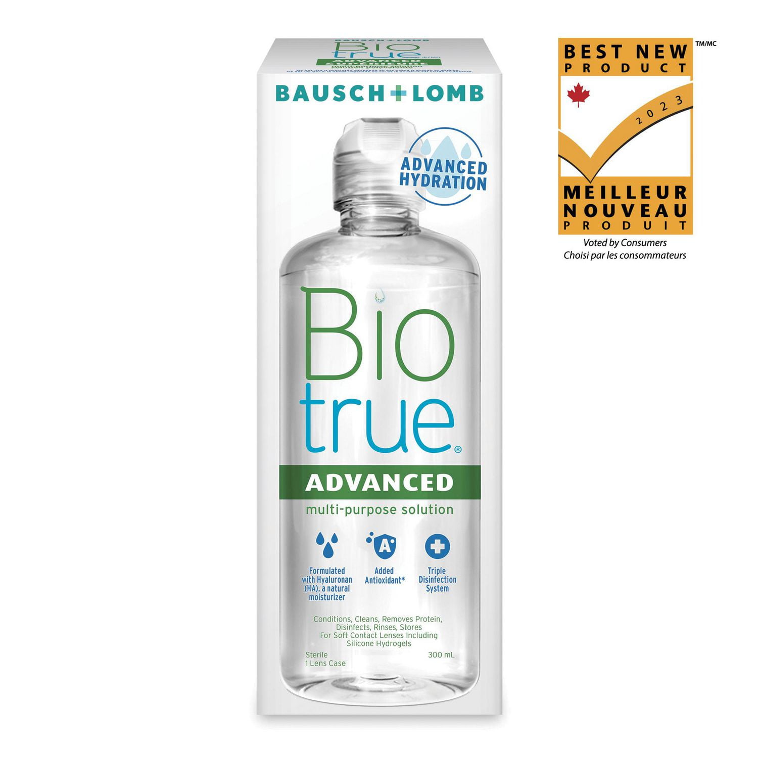 Click here for Bausch + Lomb Biotrue Advanced Multi-Purpose Solut... prices