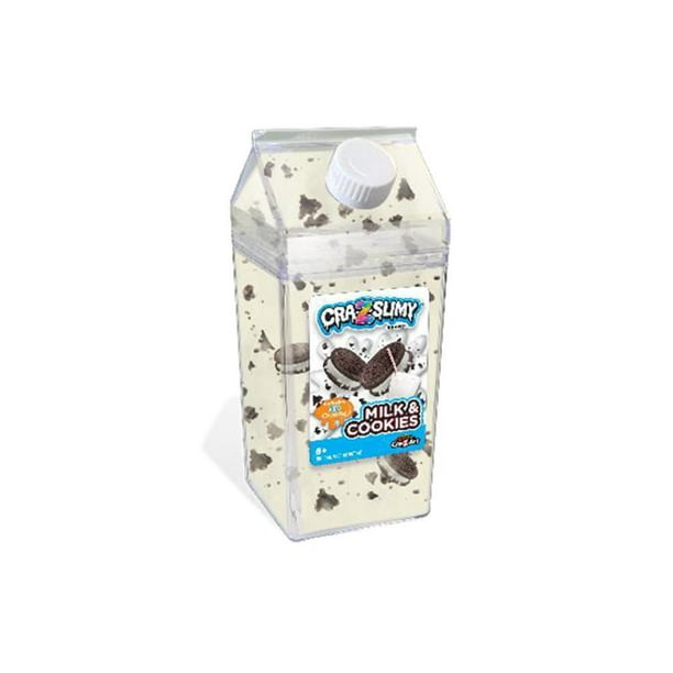 Cra-Z-Art, Cra-Z-Slimy Milk Cartons Slime, Milk and Cookies, Scented ...