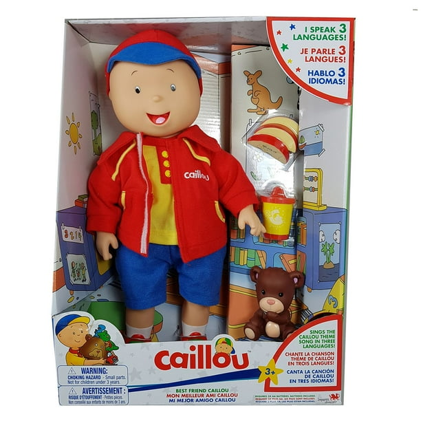 Caillou - Best Friend Interactive Talking Doll - Walmart.ca