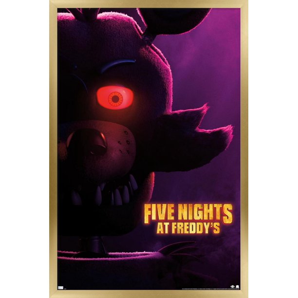 Five Nights at Freddy's Movie - Foxy One Sheet Wall Poster, 22.375" x ...