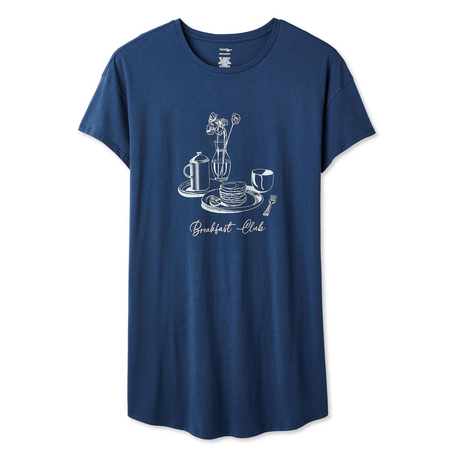 Click here for George Womens Plus Crew-Neck Nightshirt 4x prices