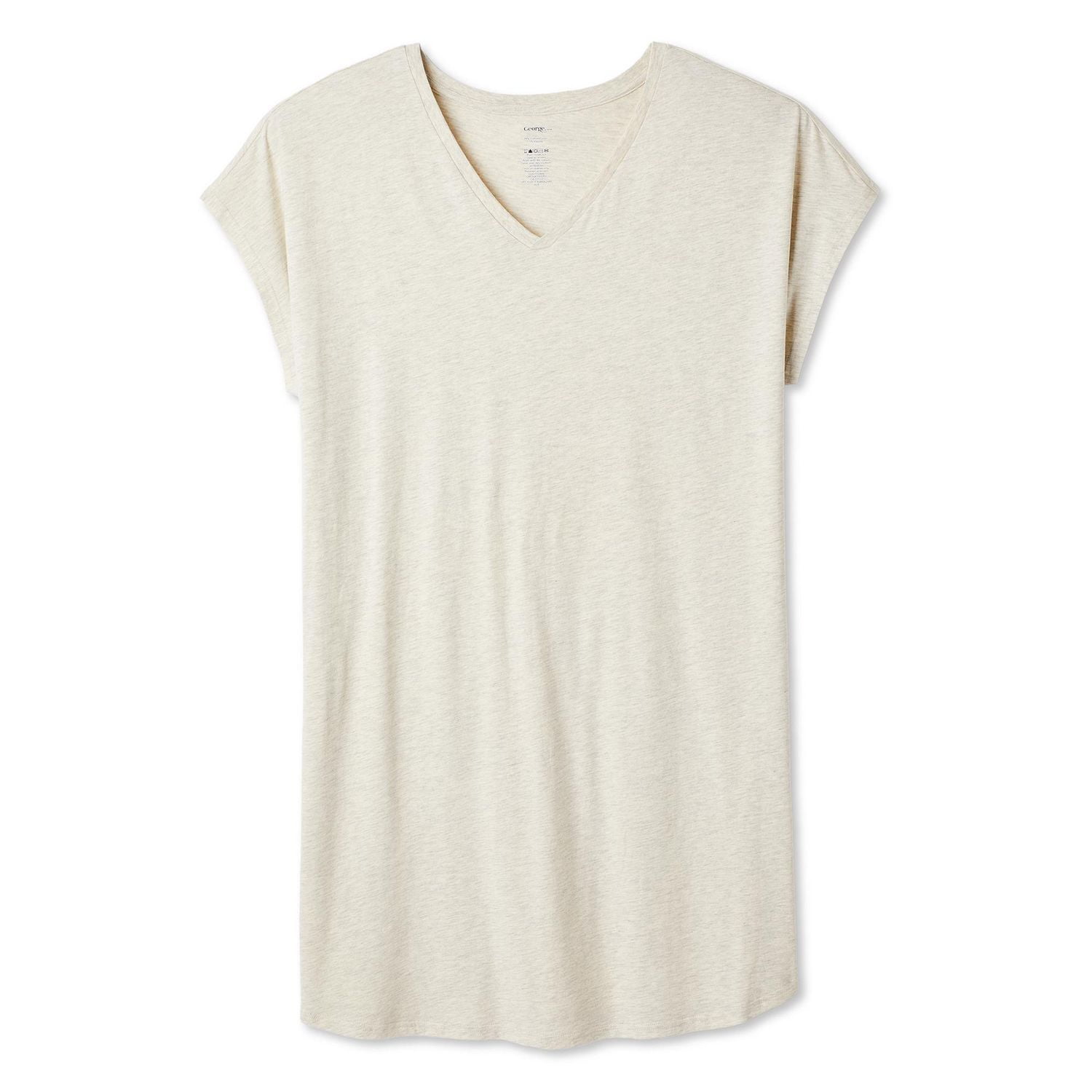 Click here for George Womens Plus V-Neck Nightshirt 1x prices