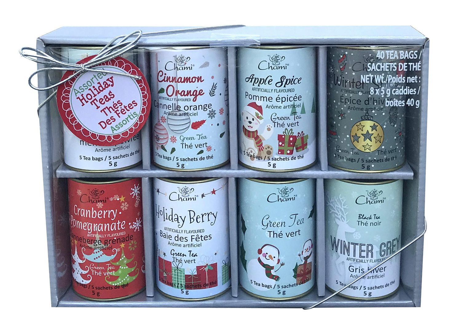 Holiday Tea Caddy Set | Walmart Canada