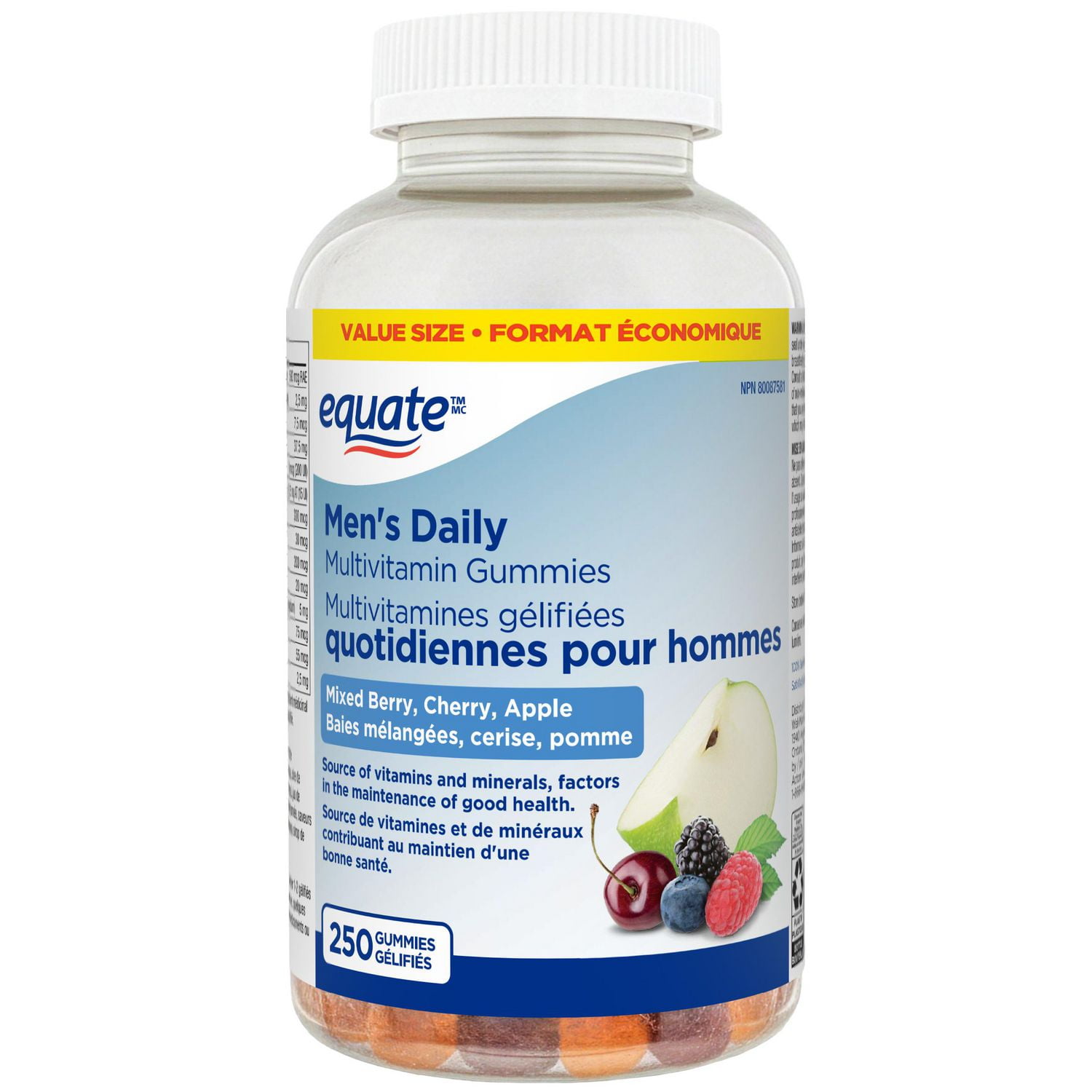 Click here for Equate Mens Daily Adult Multivitamin Gummies prices