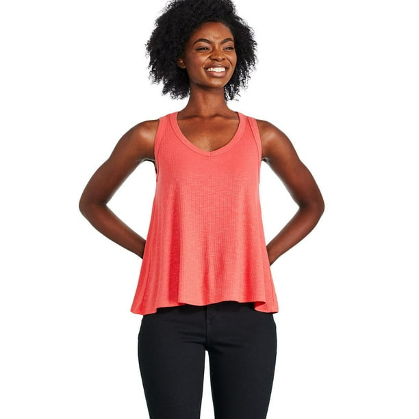 George Women's Drapey V-Neckline Tank - Walmart.ca