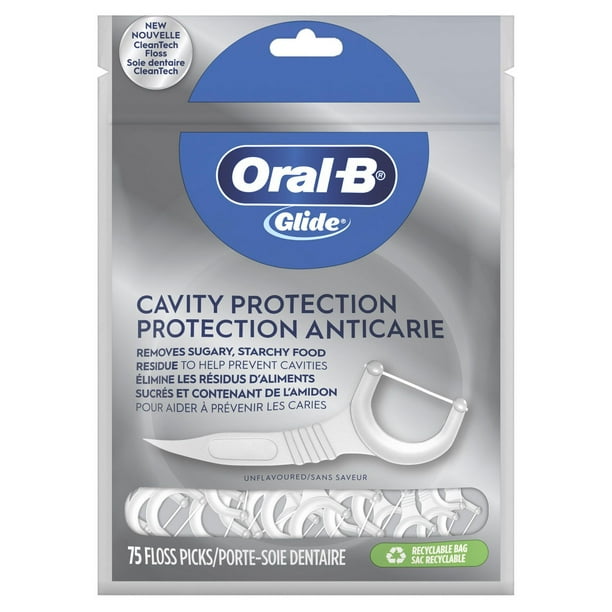 Oral-B Glide Cavity Protection Floss Picks, Helps Prevent Cavities ...