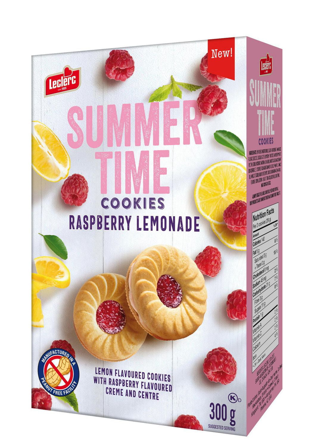 Leclerc Summer Time Raspberry Lemonade Cookies | Walmart Canada