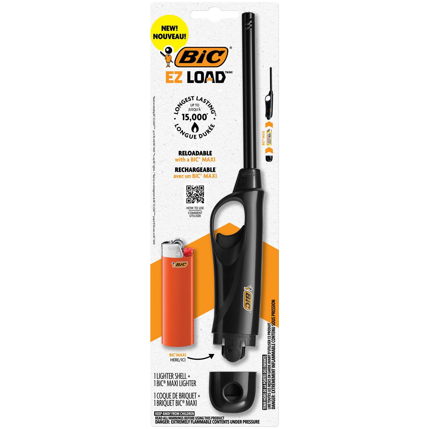 Click here for Bic Ez Load Lighter  Reloadable Multi Purpose Ligh... prices
