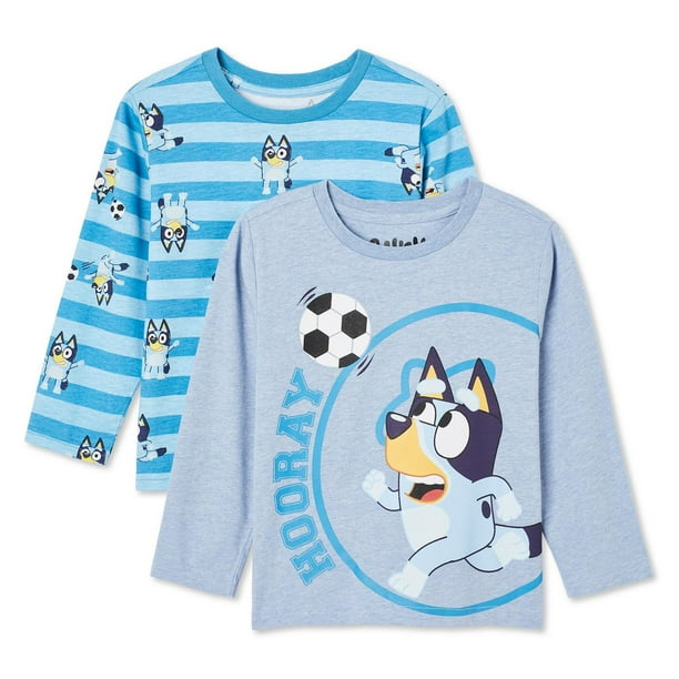 Bluey Toddler Boys' Long Sleeve Tee 2-Pack - Walmart.ca