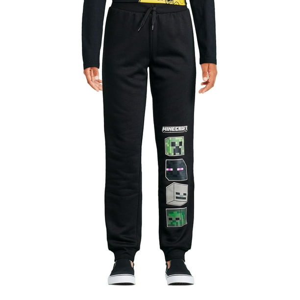 Minecraft Boys' Creeper Jogger, Sizes XS-XL - Walmart.ca