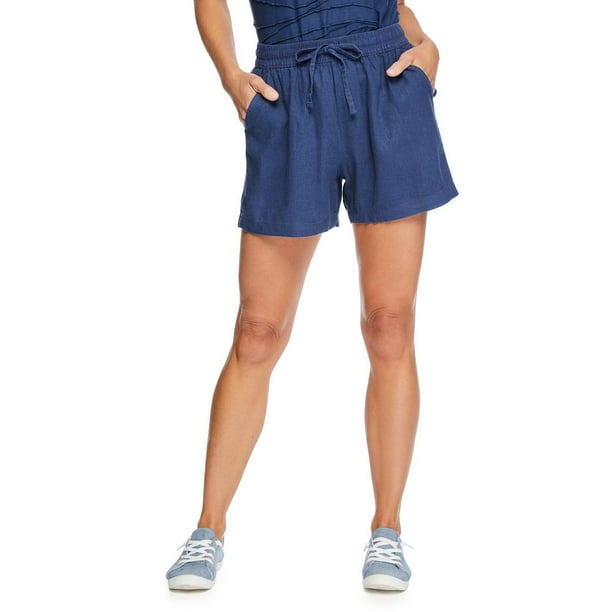 Iyla Women's Linen Blend Short - Walmart.ca