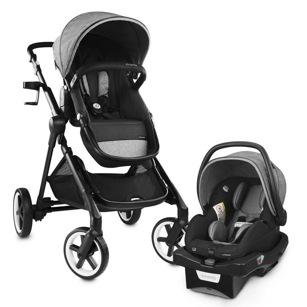 Evenflo Gold SensorSafe Pivot Xpand Smart Modular Travel System ...