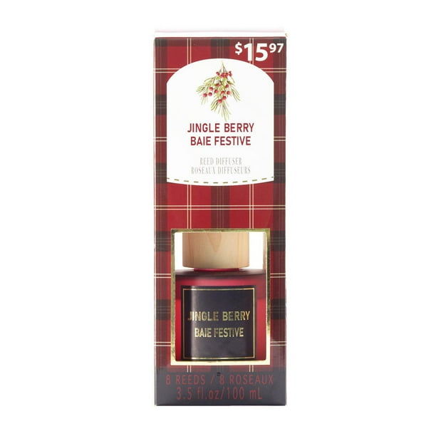 Holiday 100ml Jingle Berry Reed Diffuser - Walmart.ca