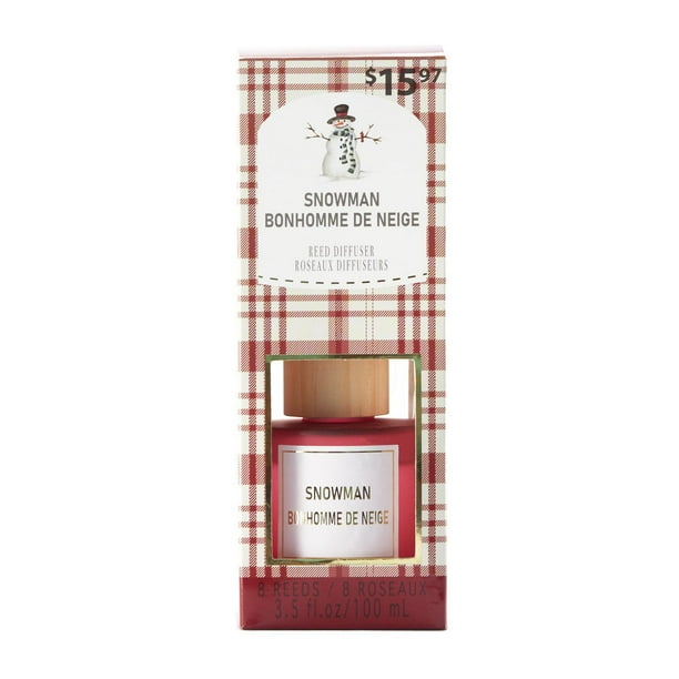 Holiday 100ml Snowman Reed Diffuser - Walmart.ca