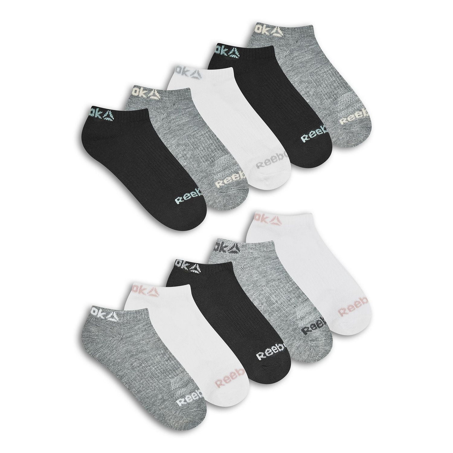 Click here for Reebok Girls 10pk Low Cut S-M prices