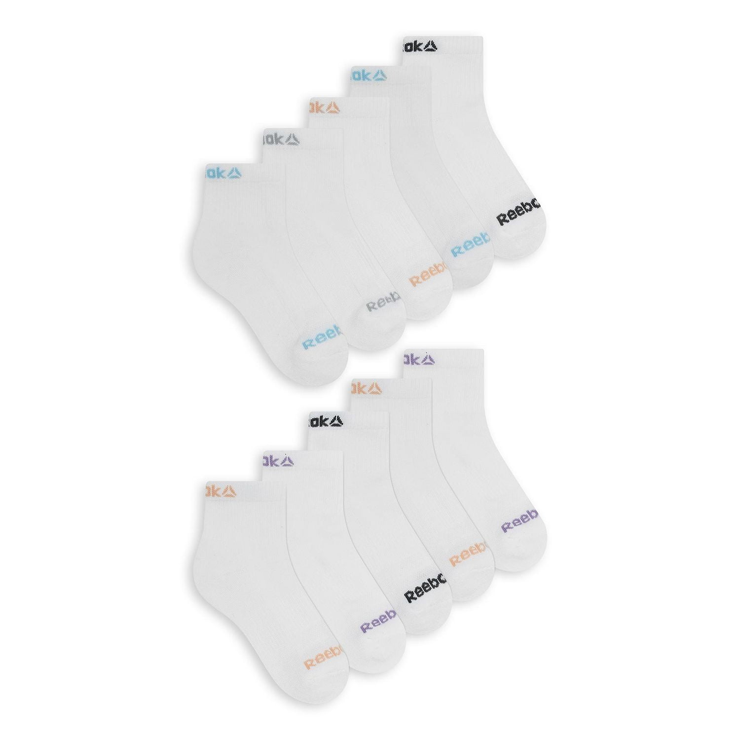 Click here for Reebok Girls 10pk Quarter M-L prices