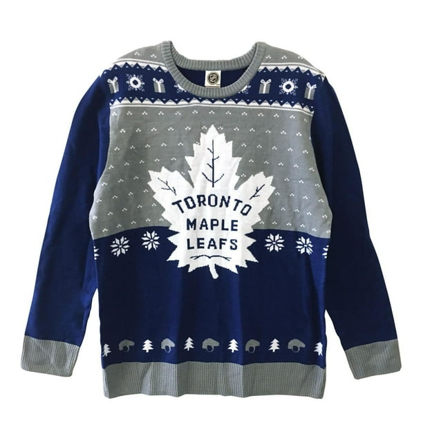 Toronto Maple Leafs Long Sleeve Fans Deluxe Jersey Sweater - Walmart.ca
