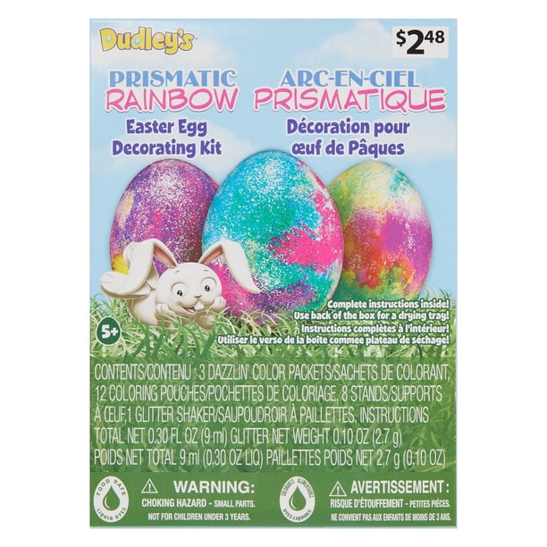 DUDLEY'S PRISMATIC RAINBOW EGG DYE KIT - Walmart.ca