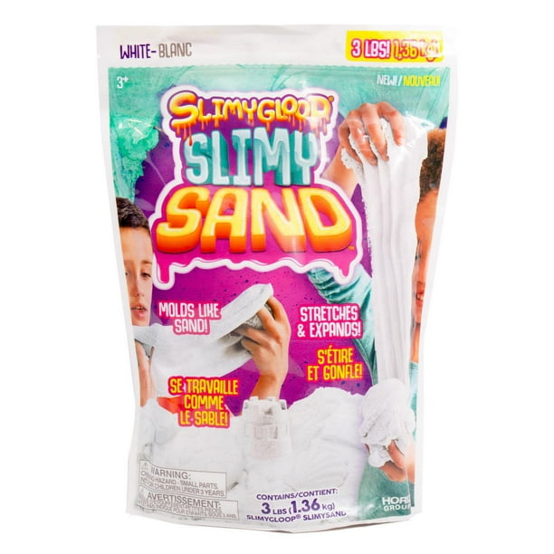 White SLIMYGLOOP® SLIMYSAND, 3 lbs. Reusable Bag - Walmart.ca