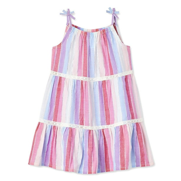 George Toddler Girls' Woven Tiered Sundress - Walmart.ca