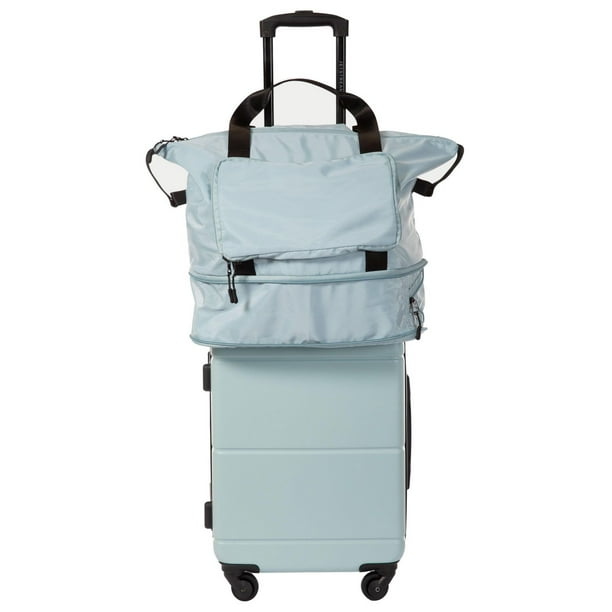 JetStream® 2 Piece Luggage Set (Carry-On Suitcase + Expandable Tote bag ...