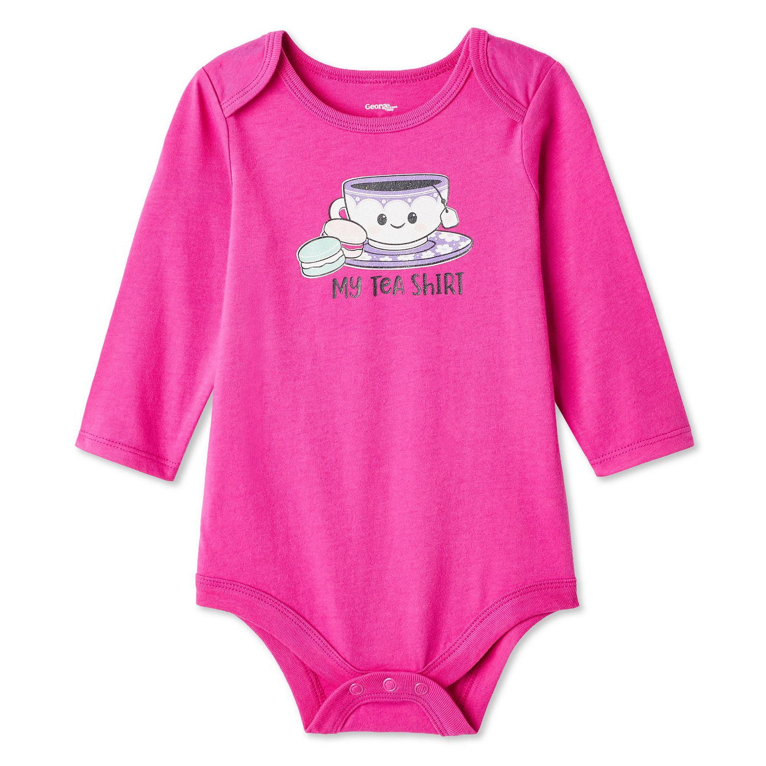 Click here for George Baby Girls Graphic Bodysuit 6-12 Months prices
