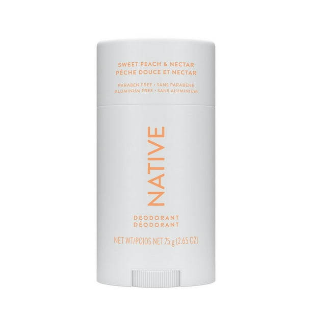 Native Natural Deodorant, Sweet Peach & Nectar, Aluminum Free - Walmart.ca