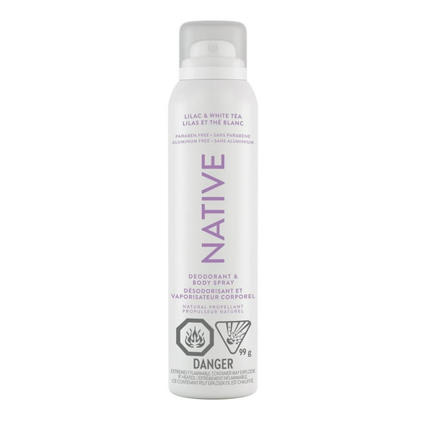 Native Aerosol-Free Spray Deodorant, Lilac & White Tea - Walmart.ca