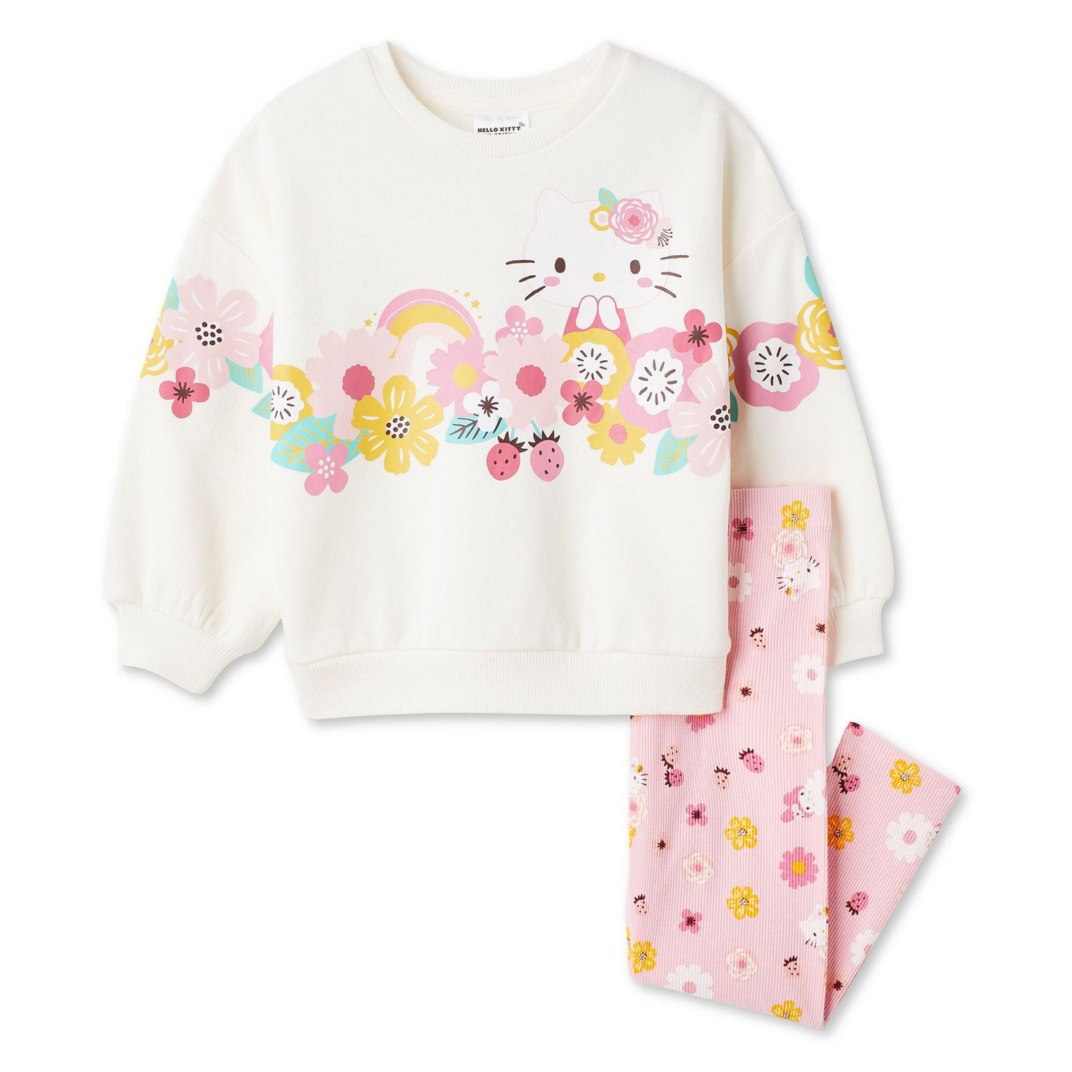 Click here for Hello Kitty Toddler Girls Two Piece Sweatshirt Set... prices