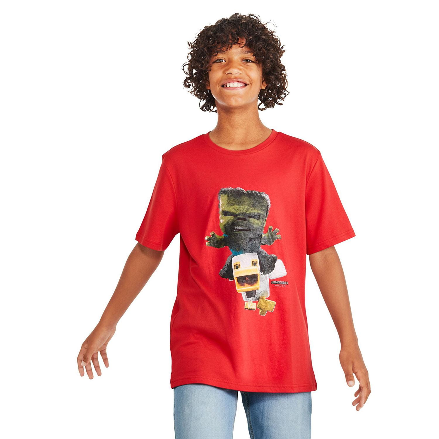 Click here for Minecraft Boys Chicken Jockey T-Shirt S prices