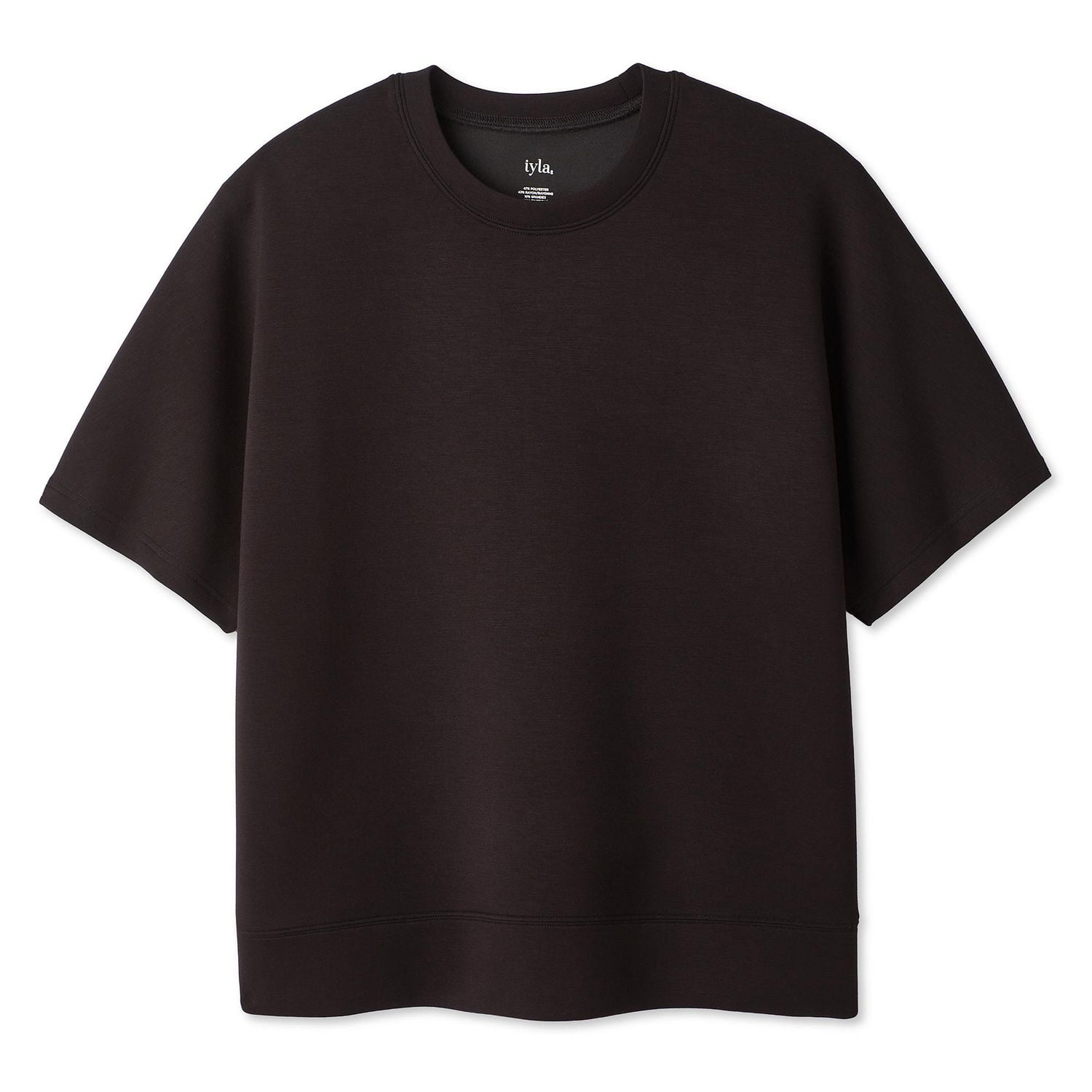 Click here for Iyla Womens Dolman-Sleeve T-Shirt L prices