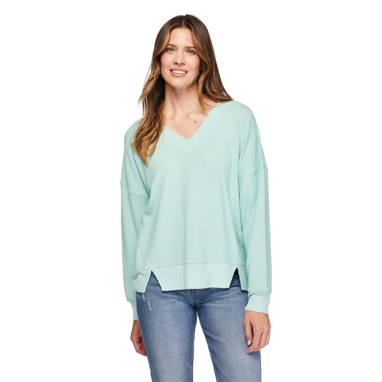 Click here for George Womens V-Neck Top L prices