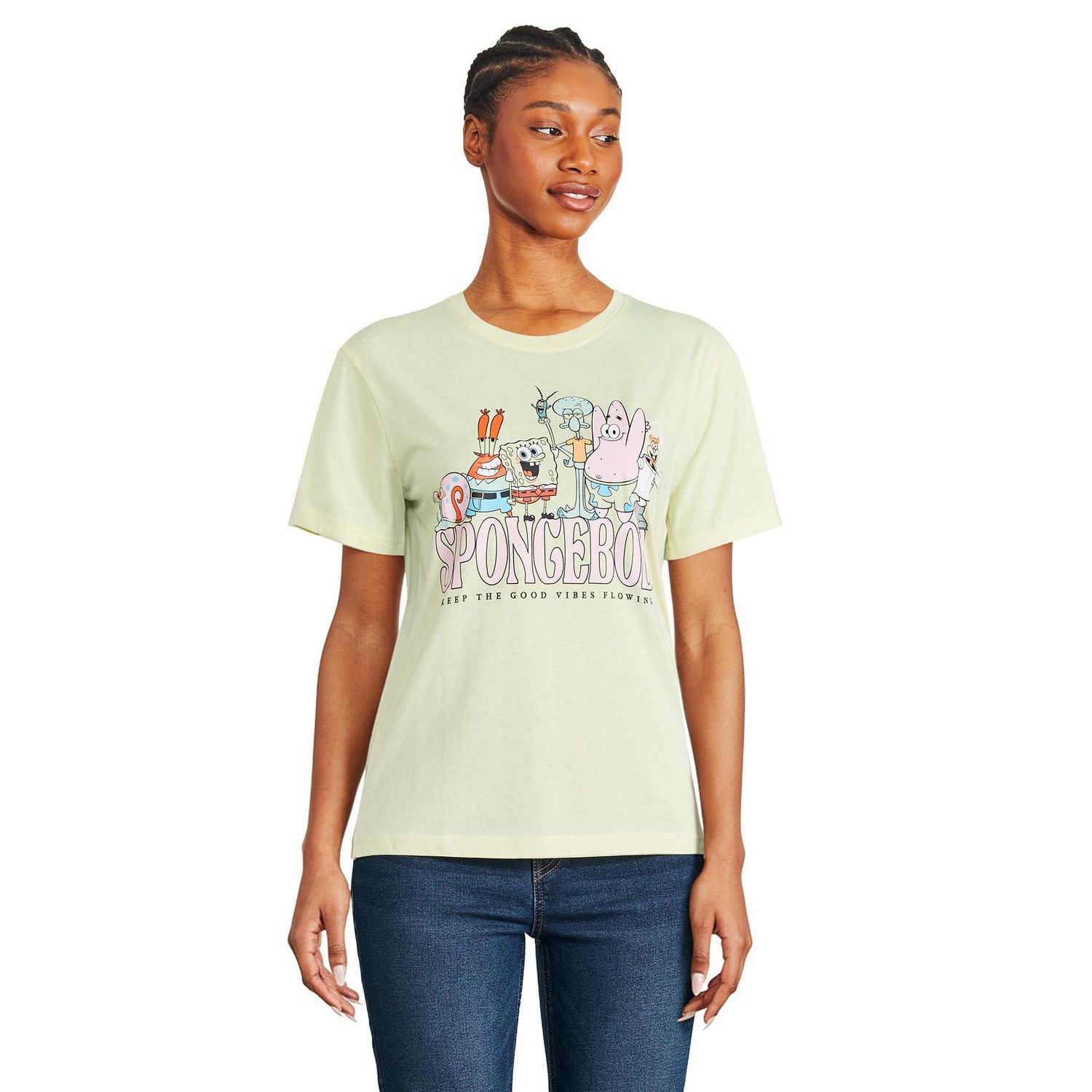 Click here for Spongebob Squarepants Womens Graphic T-Shirt M prices
