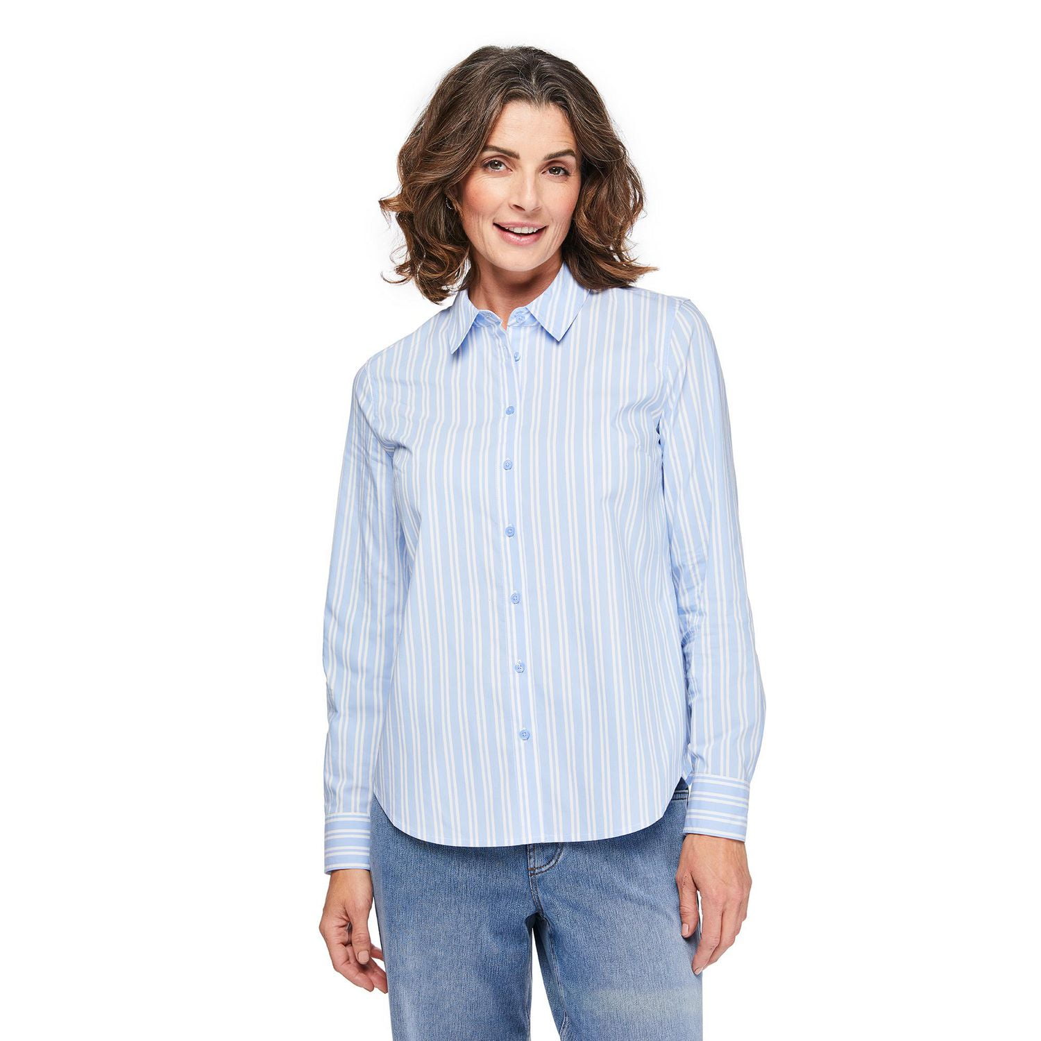 Click here for Iyla Womens Printed Button-Up Shirt L prices