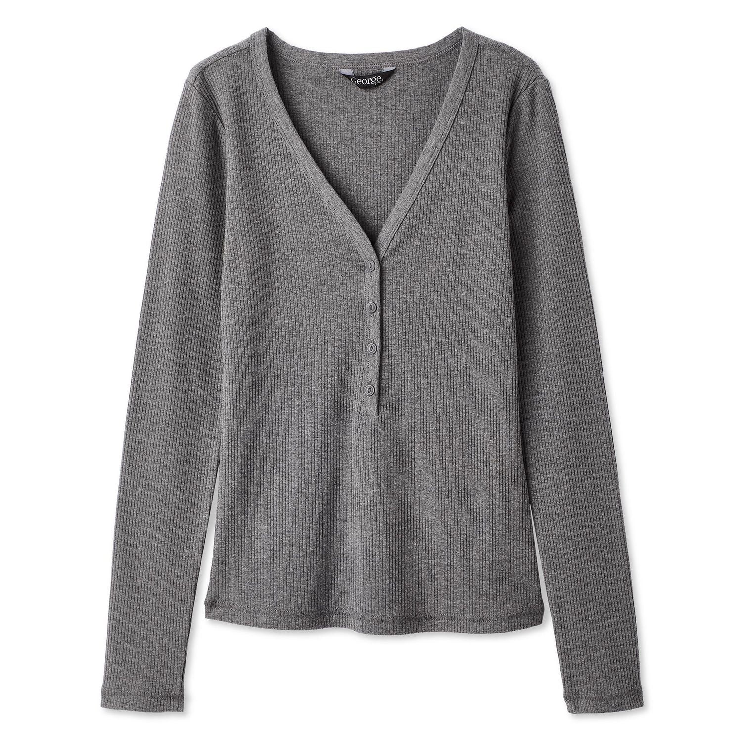 Click here for George Womens Henley T-Shirt S prices