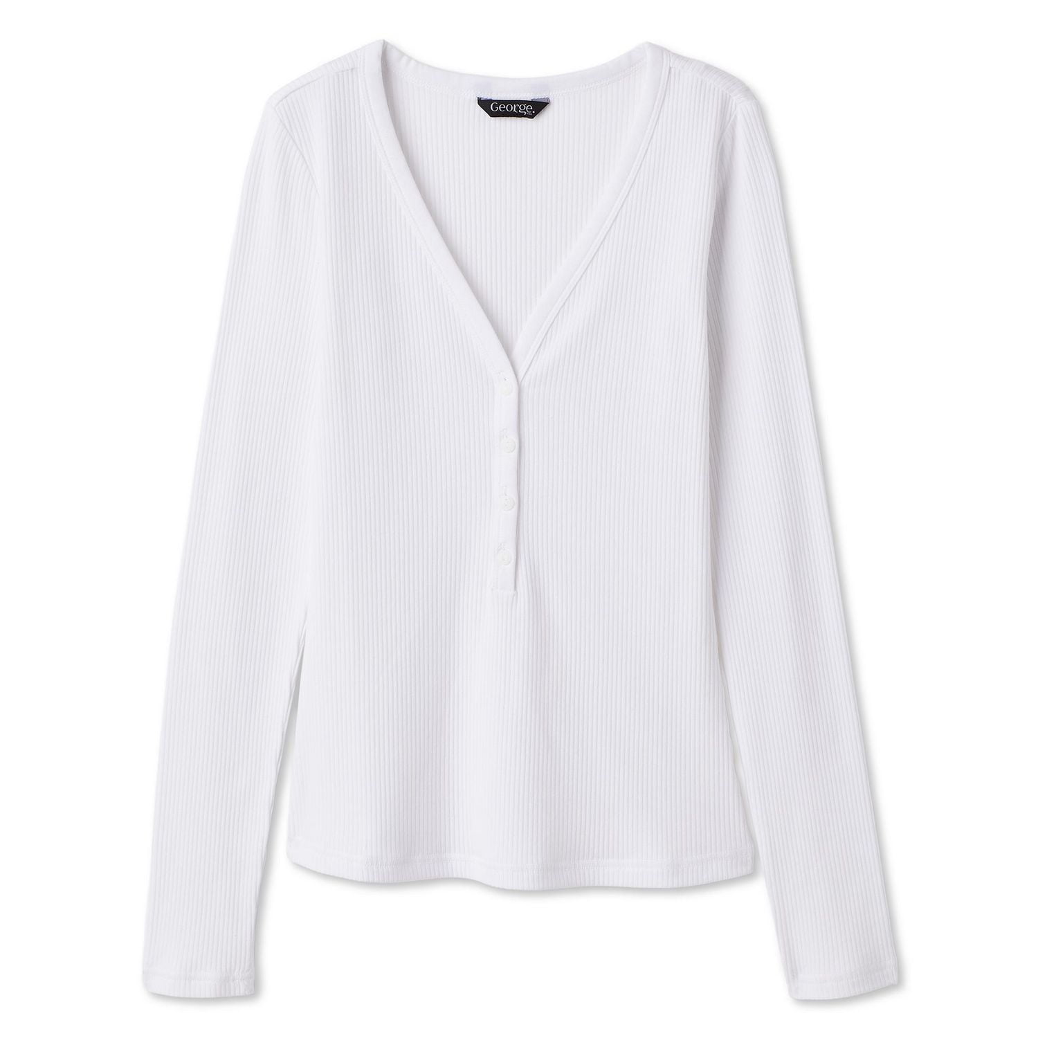 Click here for George Womens Henley T-Shirt Xxl prices