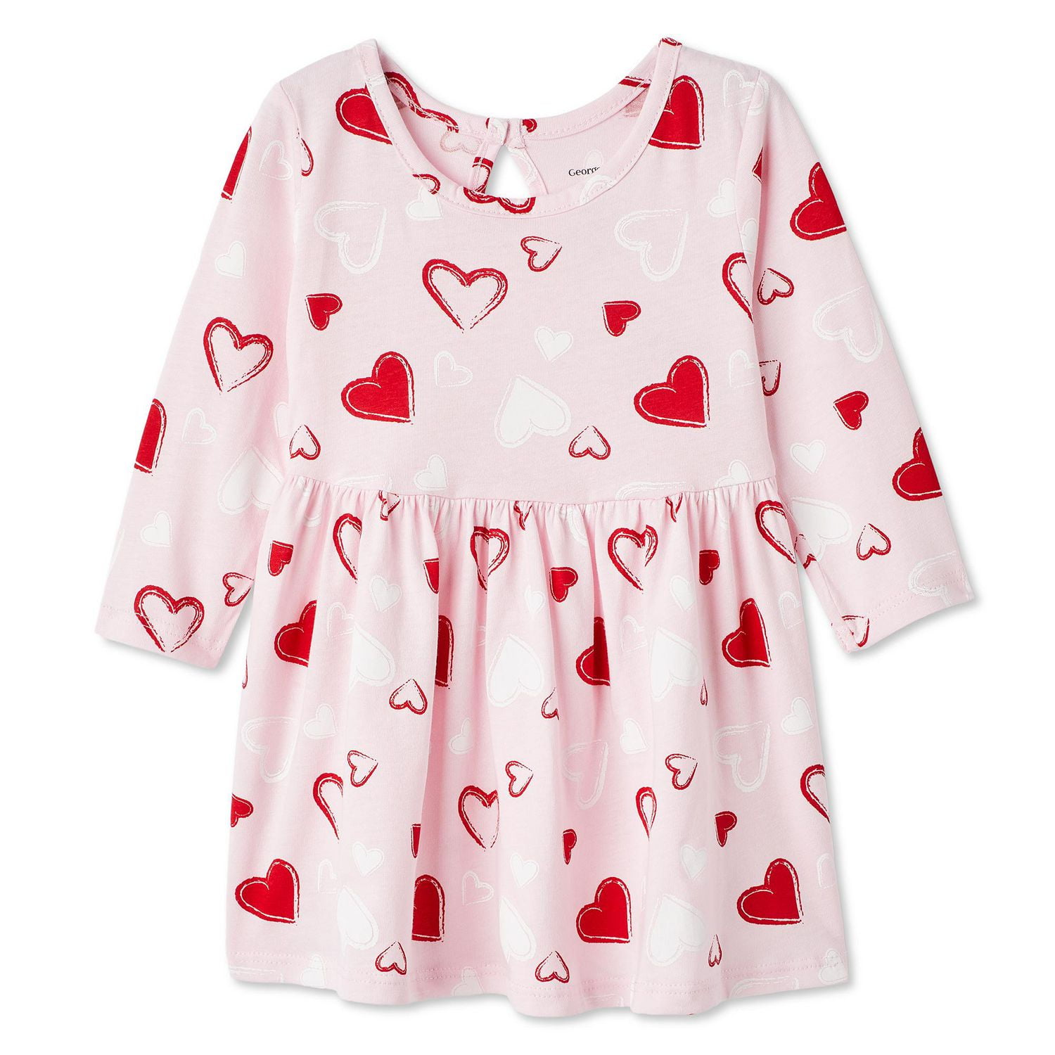 Click here for George Baby Girls Long-Sleeve Dress 12-18 Months prices