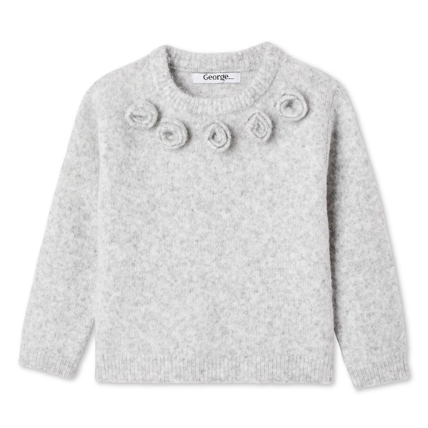 Click here for George Toddler Girls Flower Sweater 3t prices