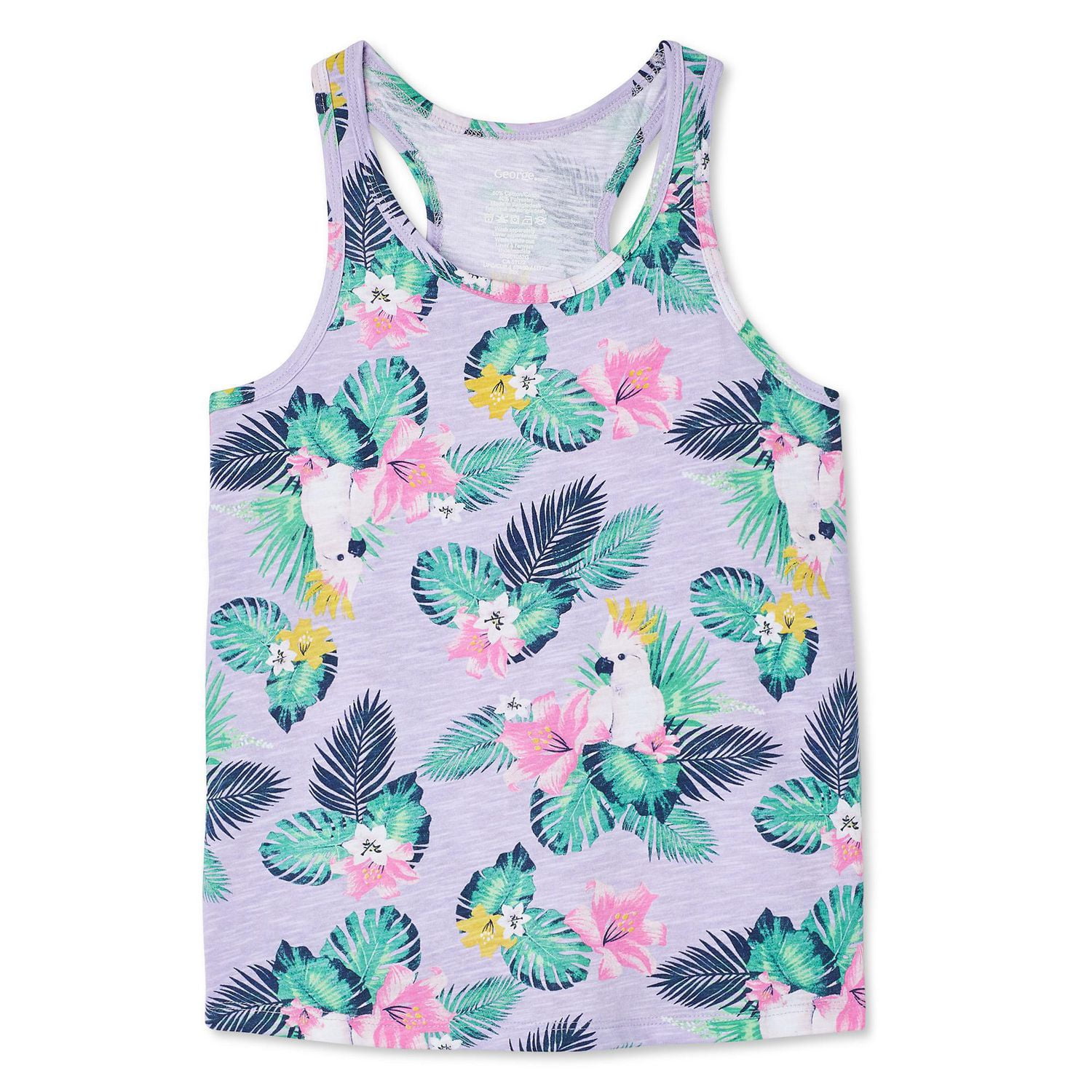 George Girls' Racerback Tank | Walmart Canada