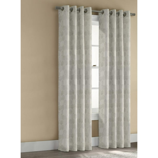 Loft Living Hector Textured Light Filtering Grommet Single Curtain ...