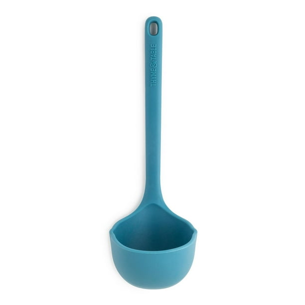 Thyme & Table Silicone Ladle, Blue, Ladle - Walmart.ca