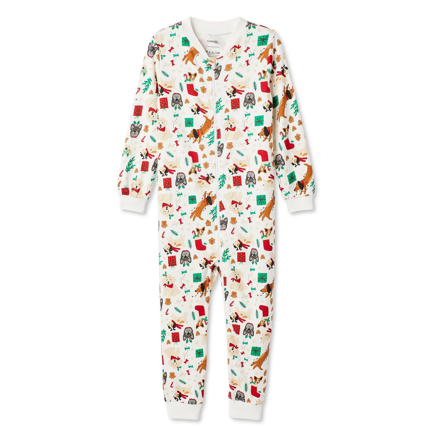 Click here for George Toddler Boys Holiday Printed Sleeper 3t prices