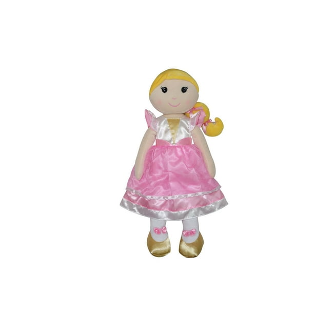 kid connection Soft Stuffed Pink Princess Rag Doll - Walmart.ca