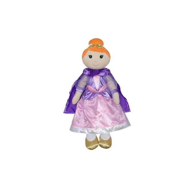 kid connection Soft Stuffed Purple Princess Rag Doll - Walmart.ca
