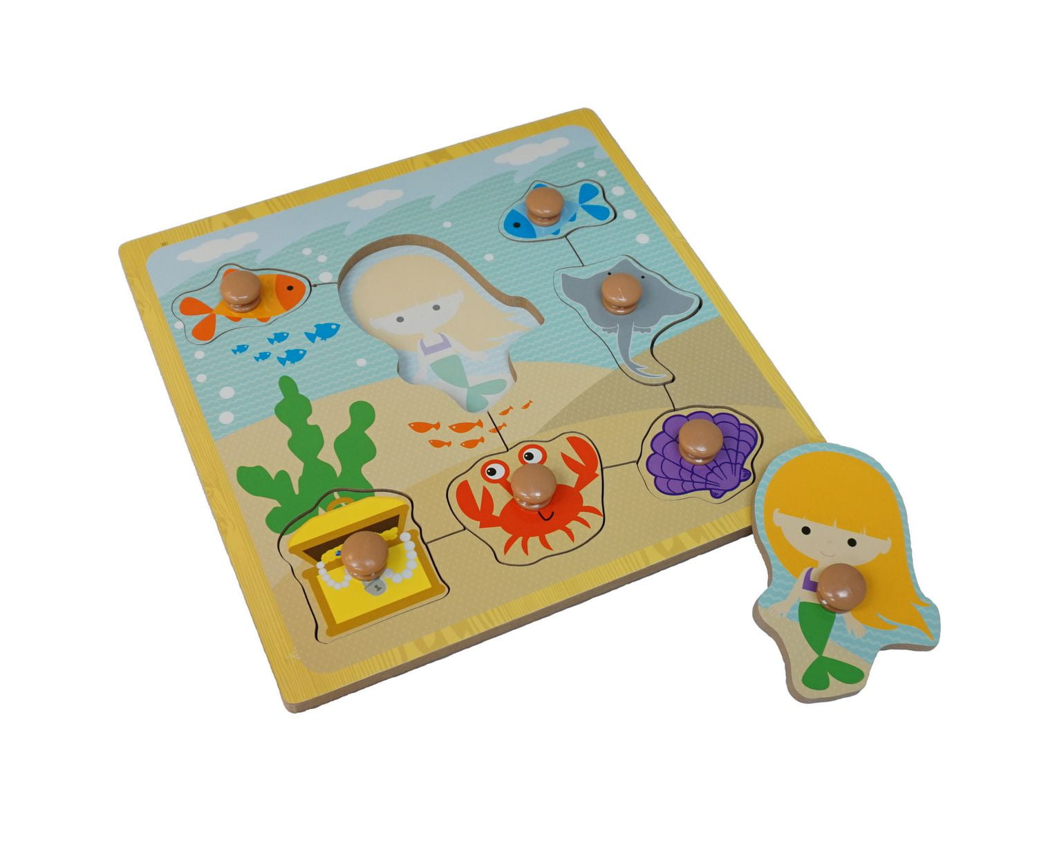 kid connection Big Knob Wooden Puzzle | Walmart Canada
