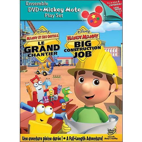 Handy Manny: Big Construction Job (With Mickey Mote Toy) at Walmart.ca ...