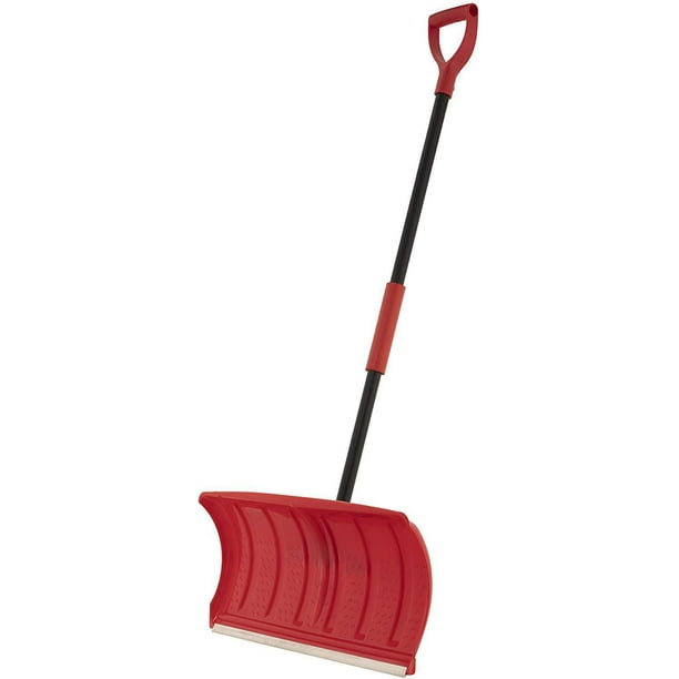 Superio Snow Shovel with Metal Blade - Red - Walmart.ca